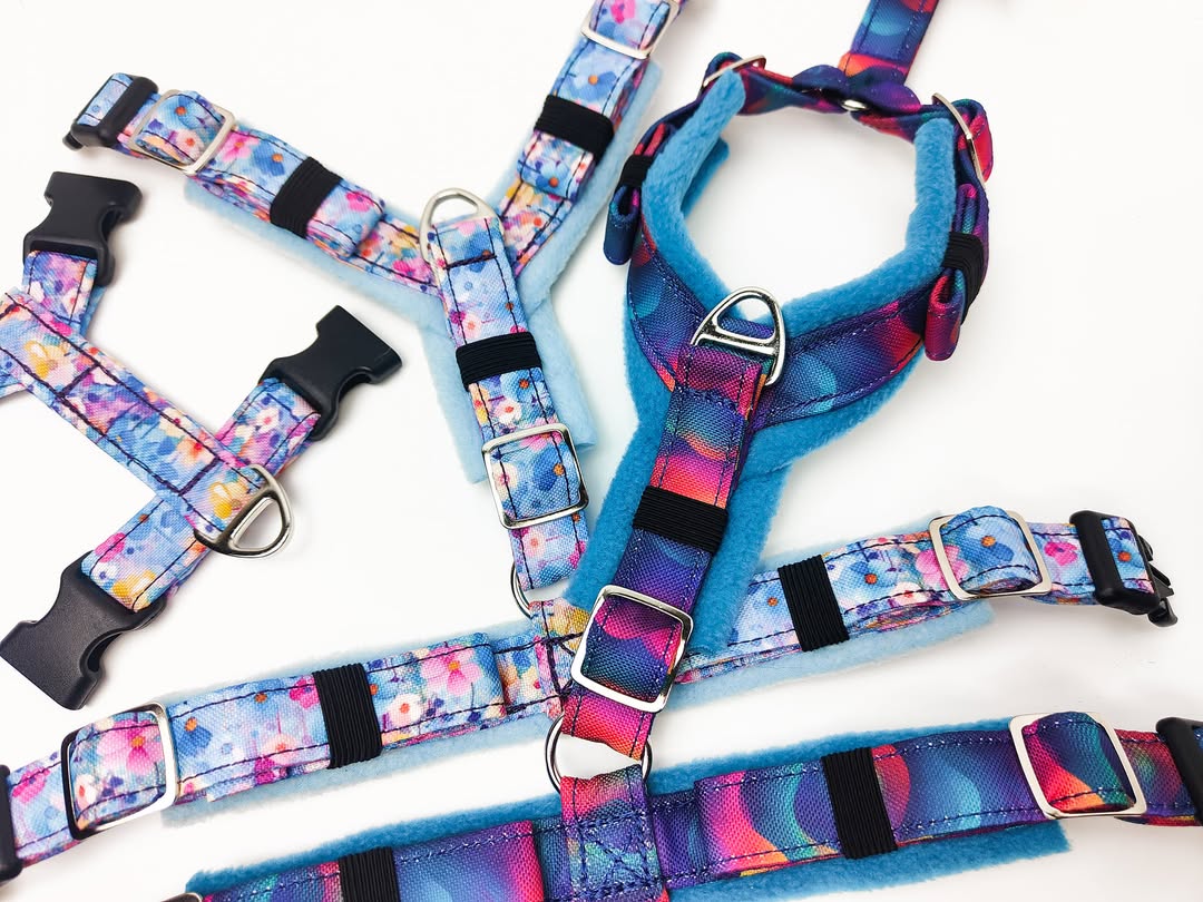 Patterned Dog Harnesses (all other designs) – Indi-Dog